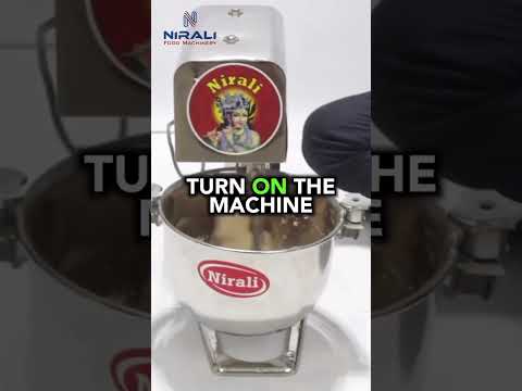 Buy Effortless Dough Mixing Machine for Home – Nirali Food Machinery